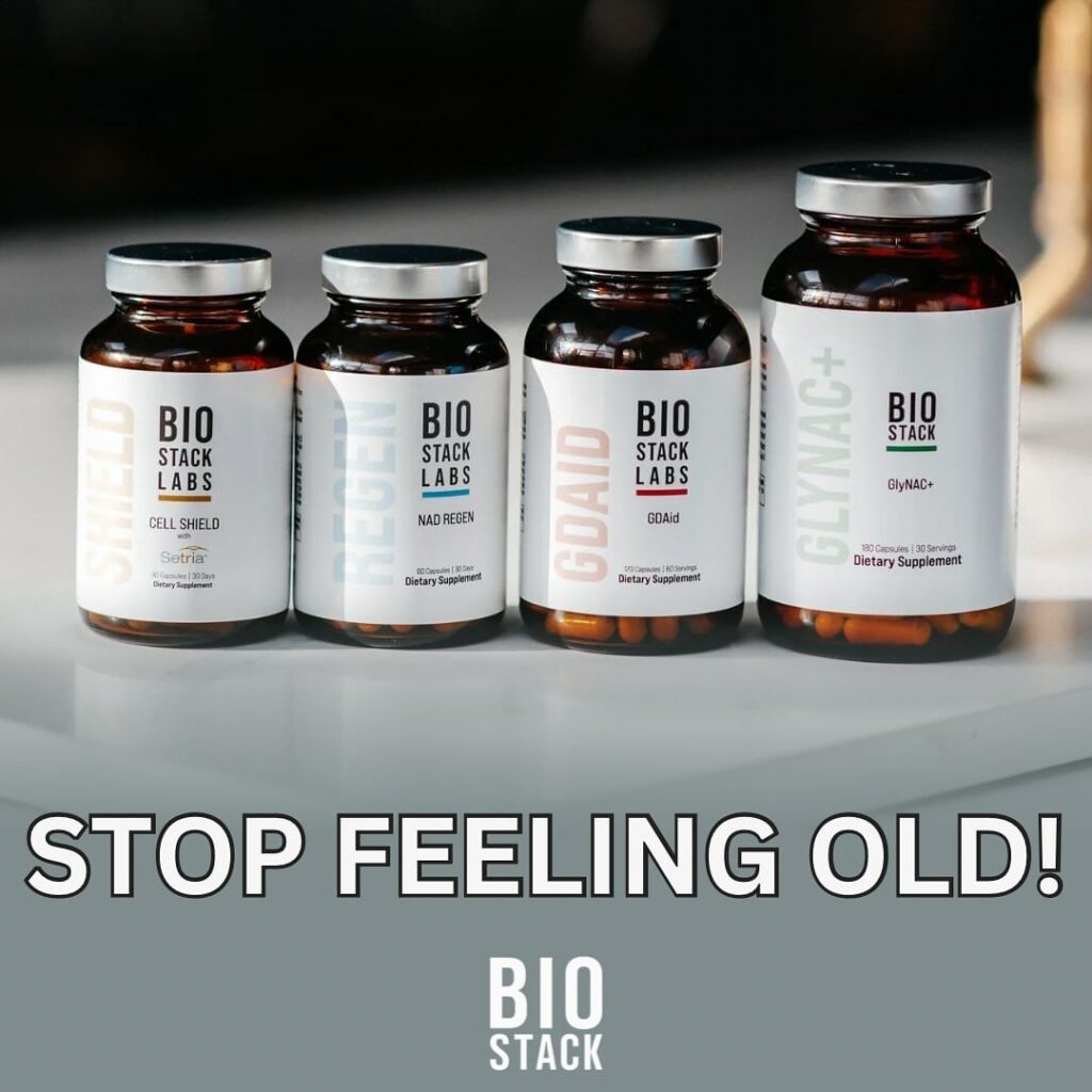 BioStack Labs | GDAID + CELL SHIELD - Wellness + Wisdom